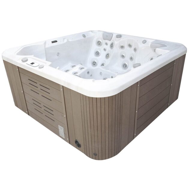 Buy the IQUE Dreamline II Brushed Walnut hot tub